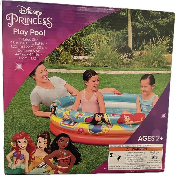 Bestway | Other | Disney Princess Inflatable Play Pool 3 Ring 48 Inches ...